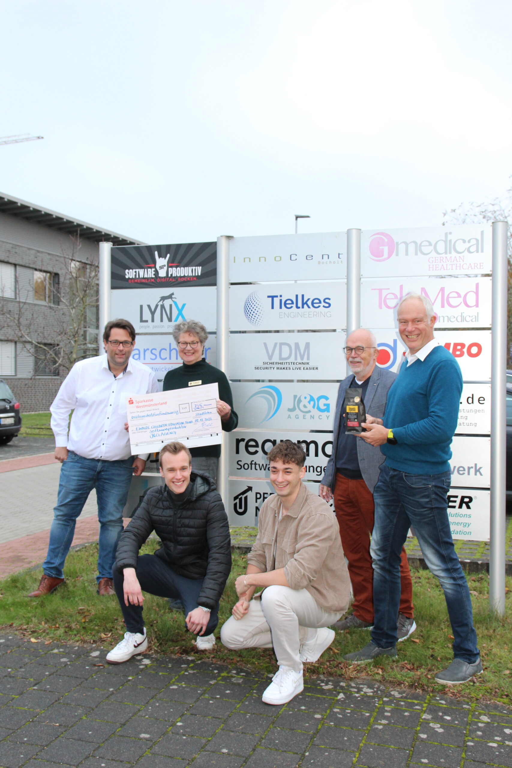 Spendenauszahlung läuft weiter! – softwareproduktiv wirbt Neumitglied J ...